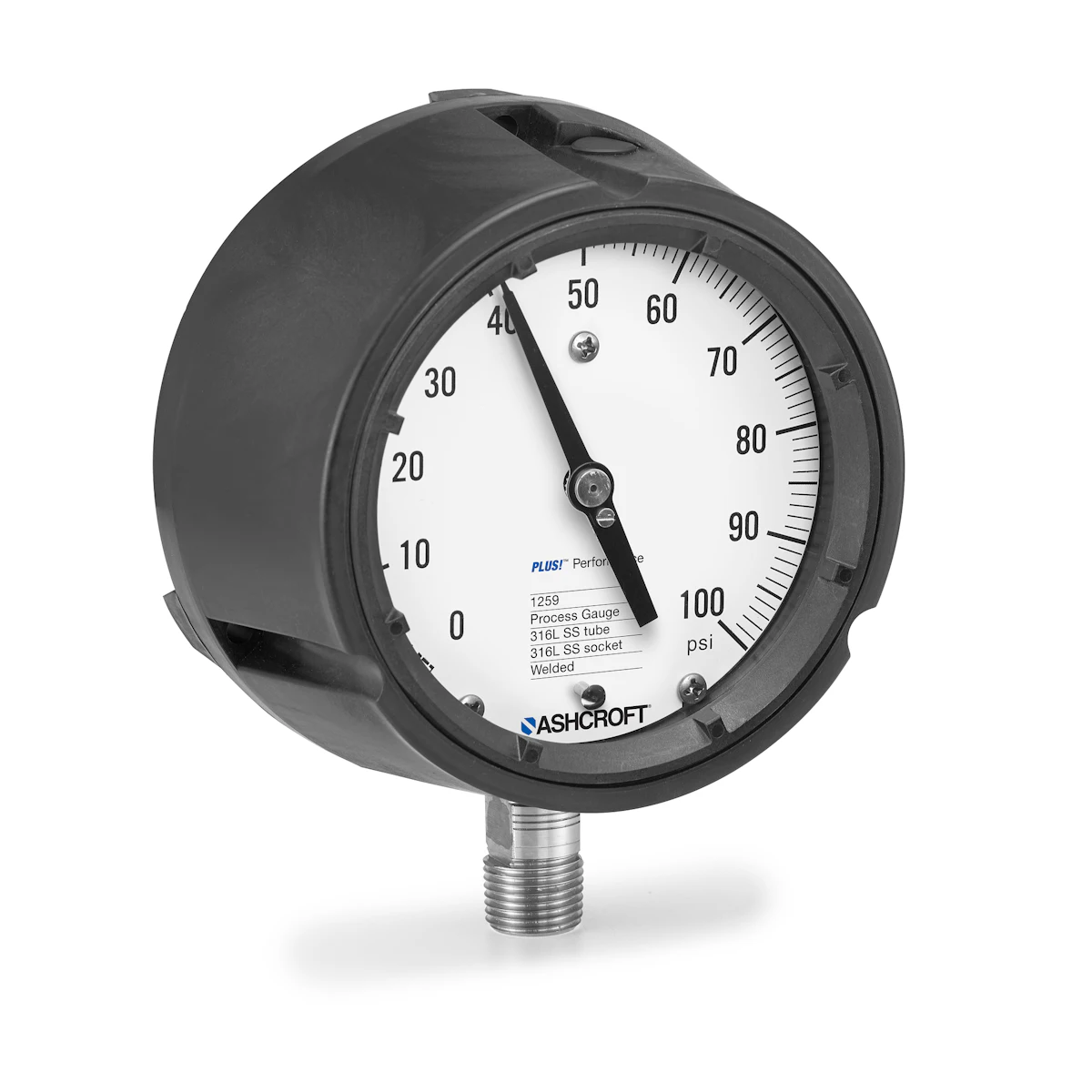 Ashcroft 1259 Includes Vibration and Pulsation Resistance | OEM Off-Highway