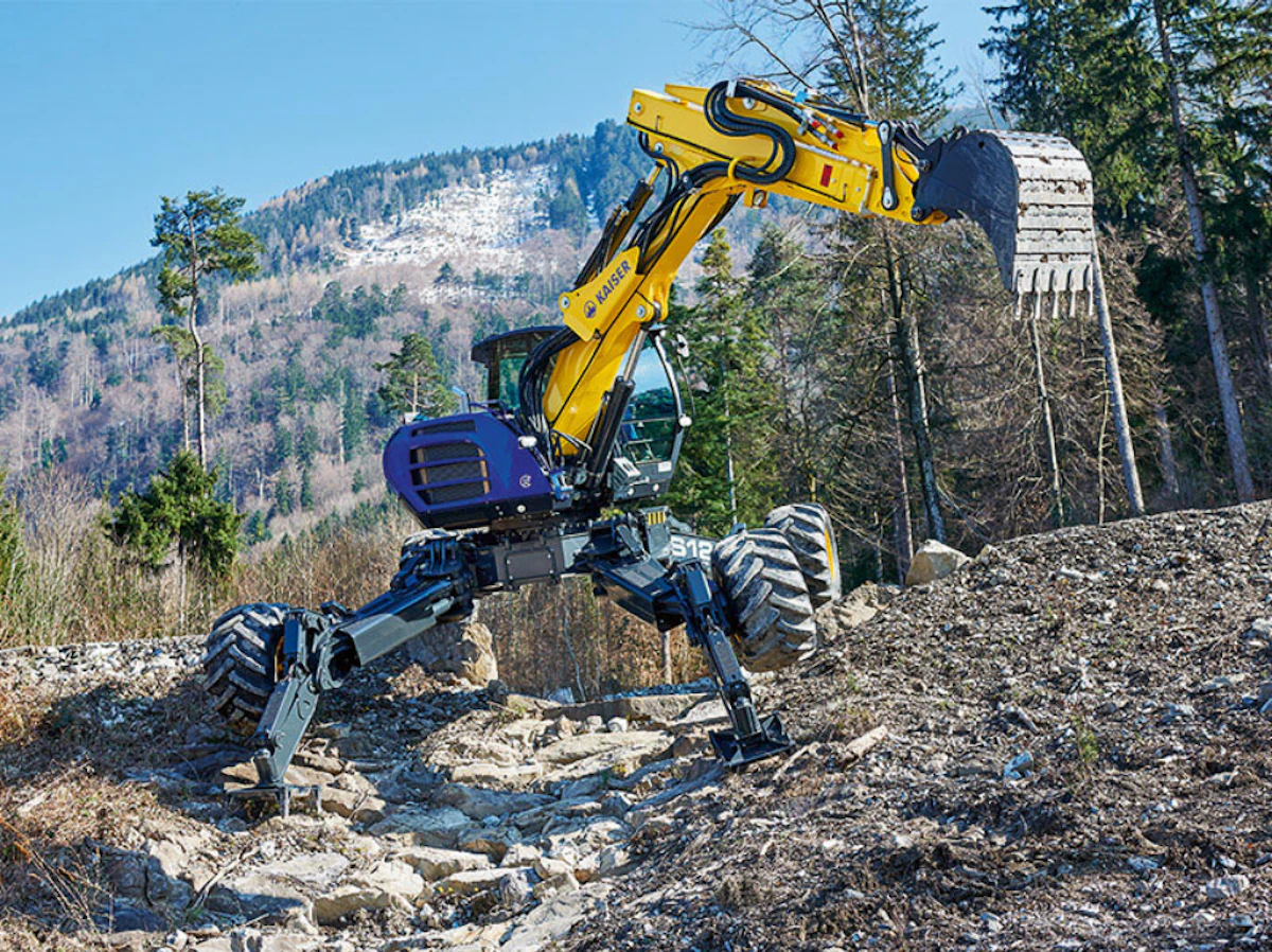Walking Excavators Require Top Performing Components | OEM Off-Highway