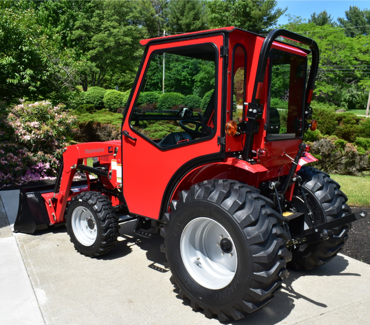 Curtis Industries All-Steel Cab for Mahindra 1626 Compact Tractor From ...