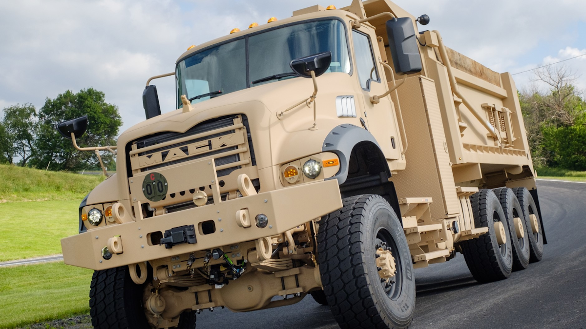 Mack Defense Heavy Dump Trucks Meet CARC Coatings Specification | OEM ...