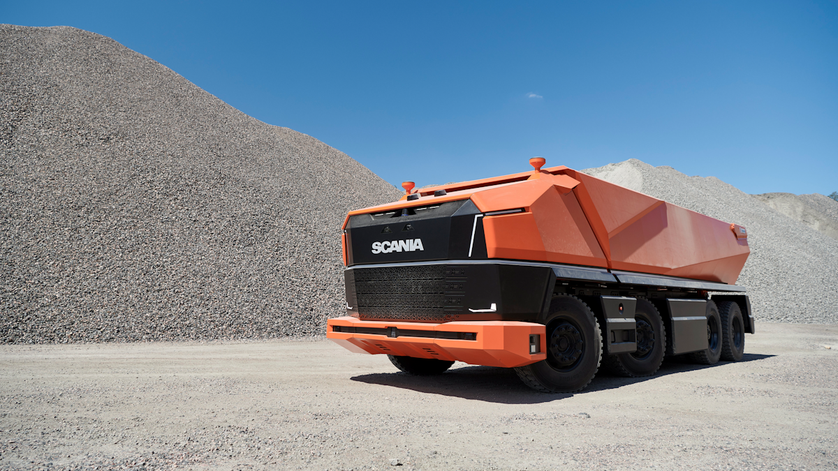 Scania Unveils Cabless Autonomous Concept Truck | OEM Off-Highway