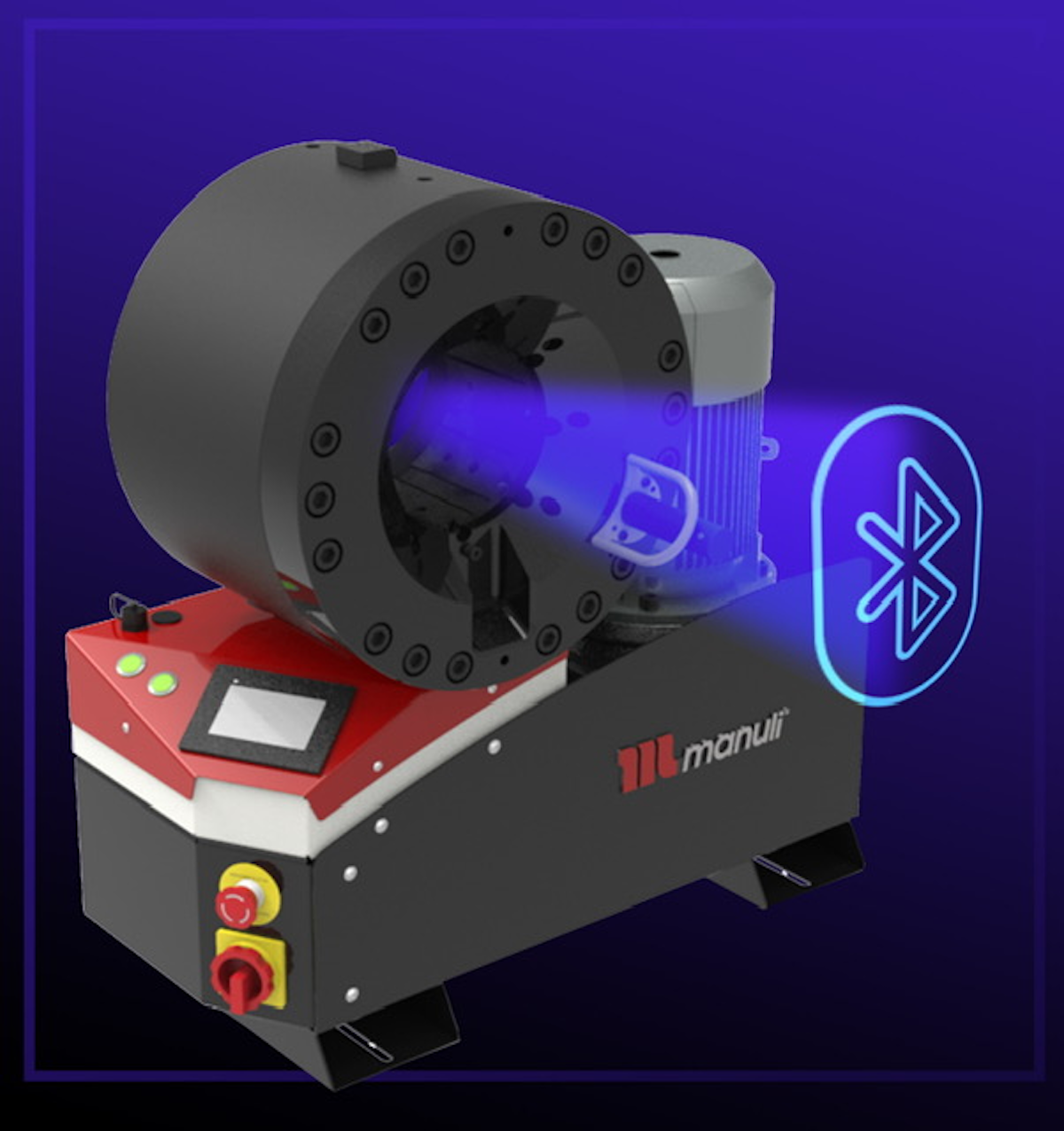 Manuli Hydraulics Bluetooth Enabled EVO Crimping Machines From: Manuli ...