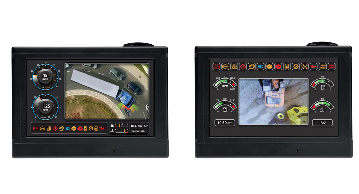 AMETEK VIS C-COM 10.1-in. GX-100 Display From: AMETEK Vehicular ...