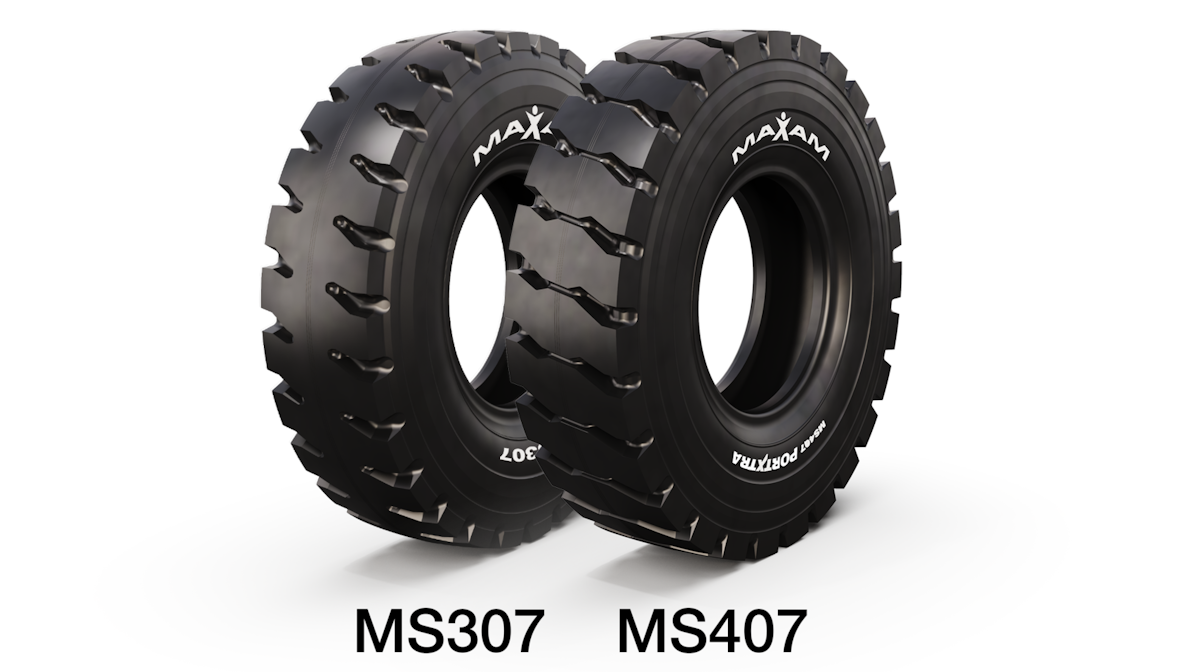 MAXAM Tire MS307 PORTXTRA IND-3 and MS407 PORTXTRA IND-4 Tires for Port ...