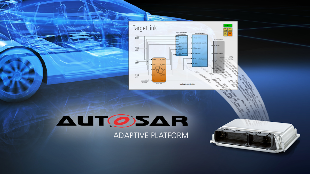 Latest dSPACE TargetLink Update Supports Adaptive AUTOSAR | OEM Off-Highway