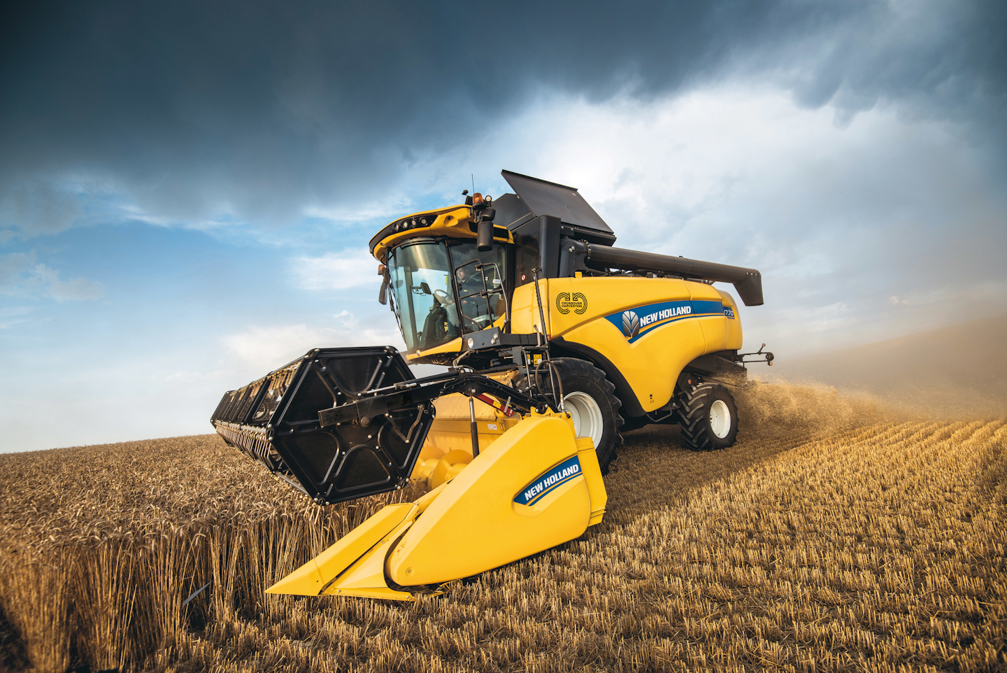 New Holland Agriculture Launches CH Crossover Harvesting Combines with ...