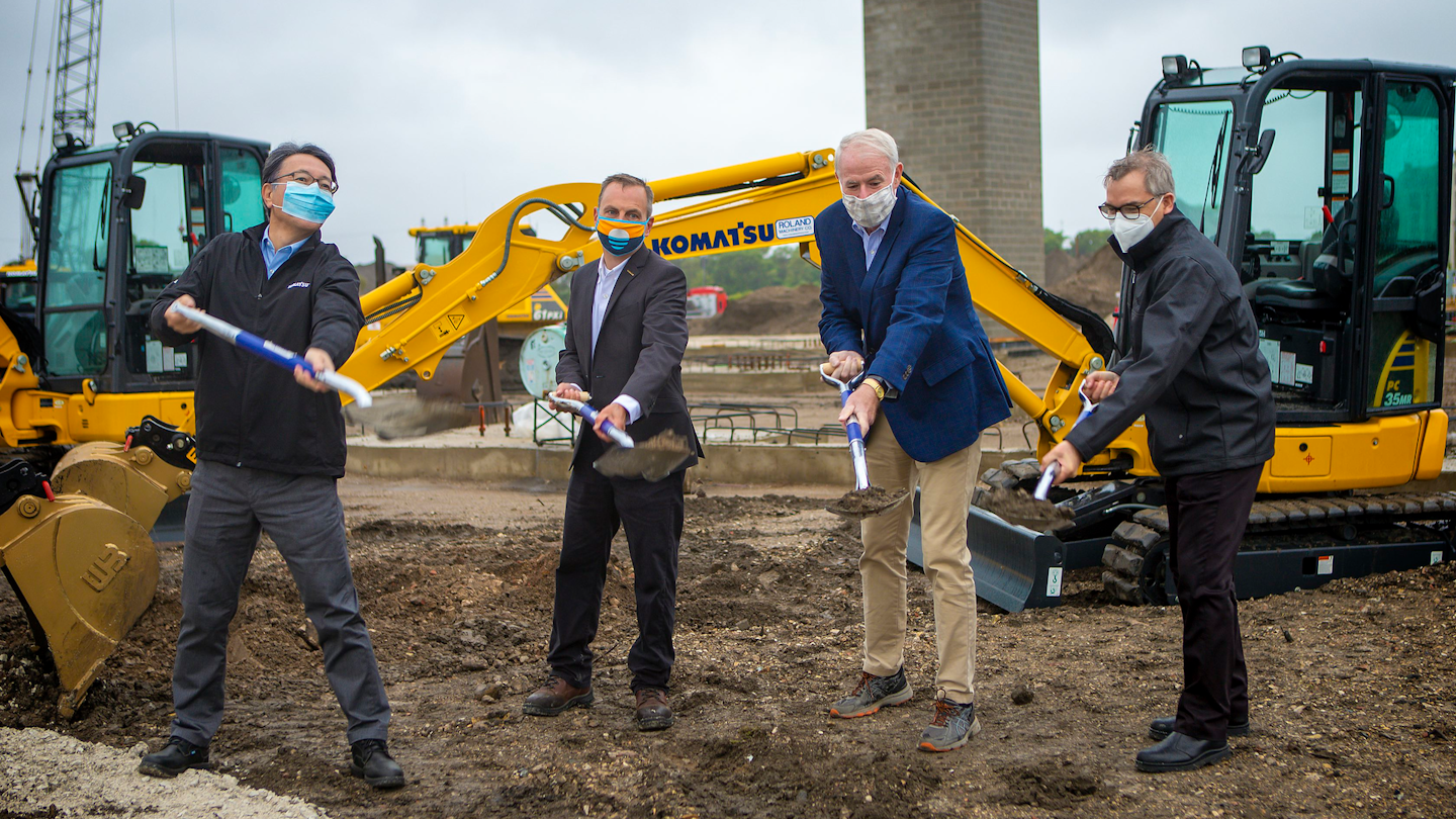 Komatsu Mining Breaks Ground for New Manufacturing Facility and ...