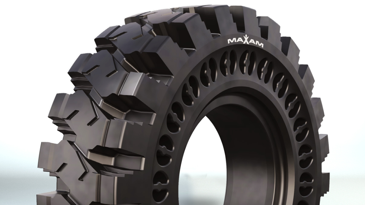 MAXAM MS709 Solid Telehandler Tire From: MAXAM Tire | OEM Off-Highway