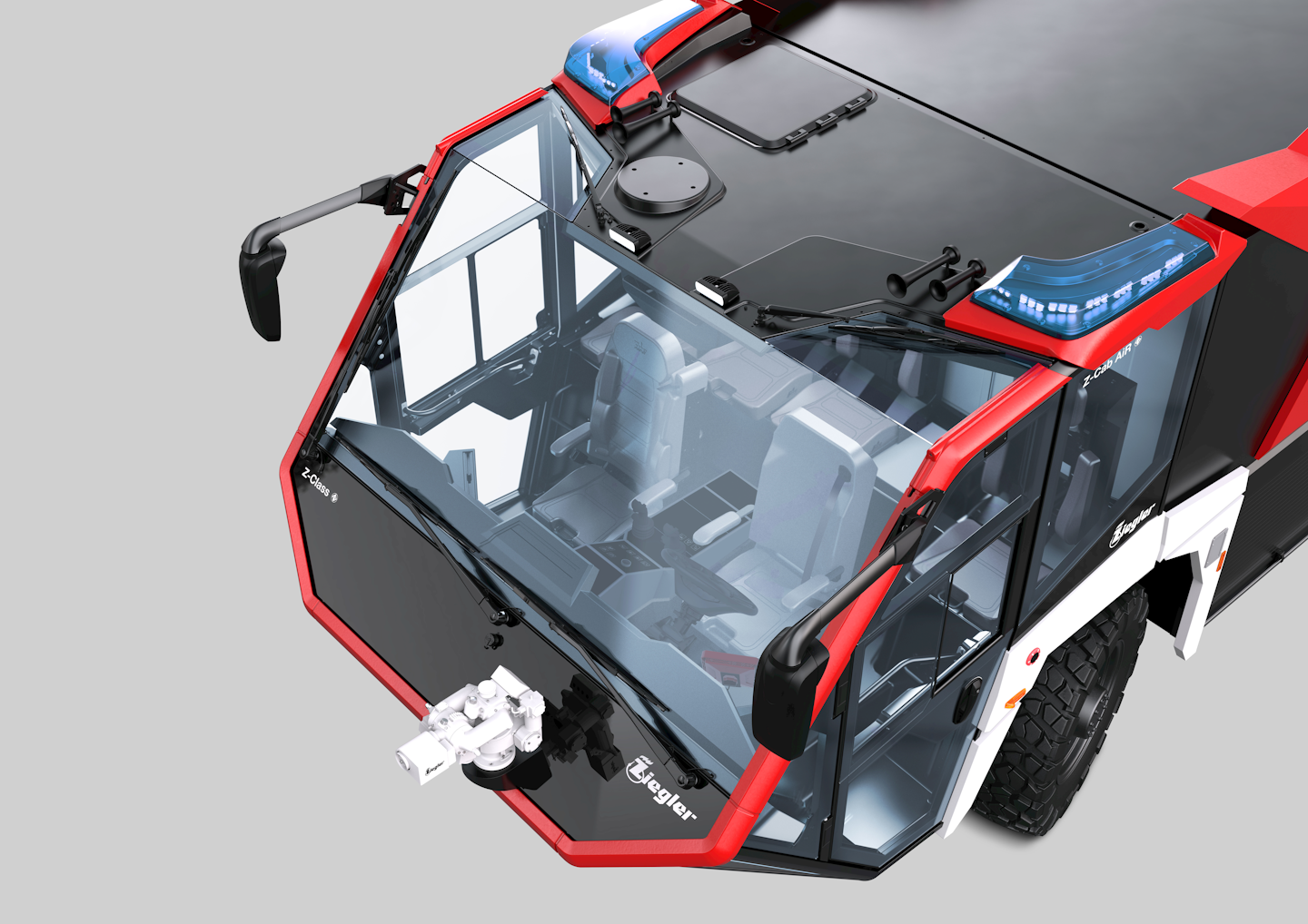 Fritzmeier CABS and ZIEGLER Develop High-Tech Cab for Airport Fire ...