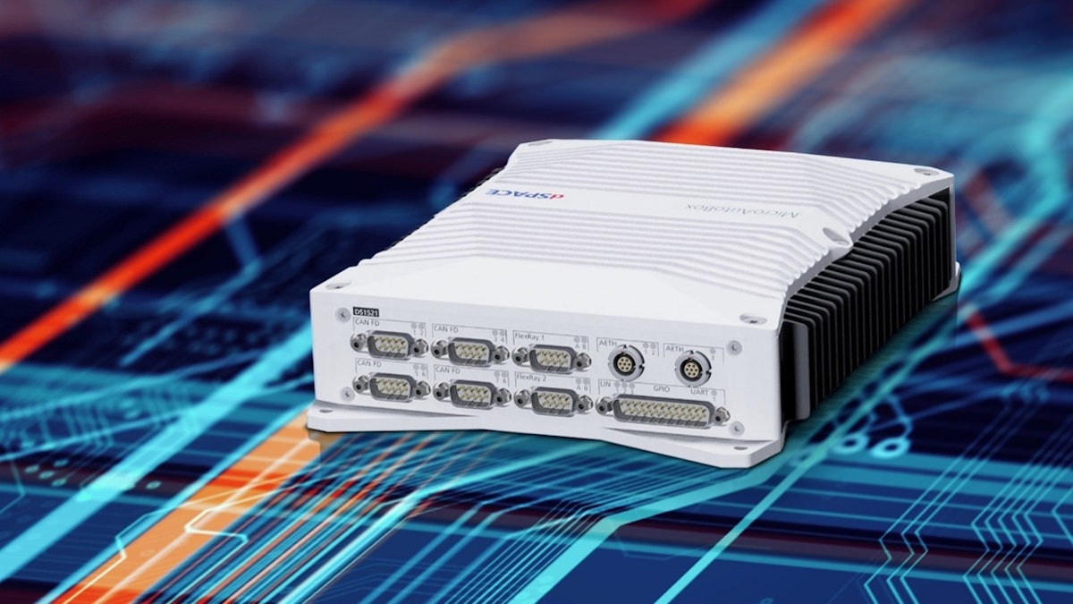 dSPACE MicroAutoBox III with DS1521 Bus and Network Board In-Vehicle ...