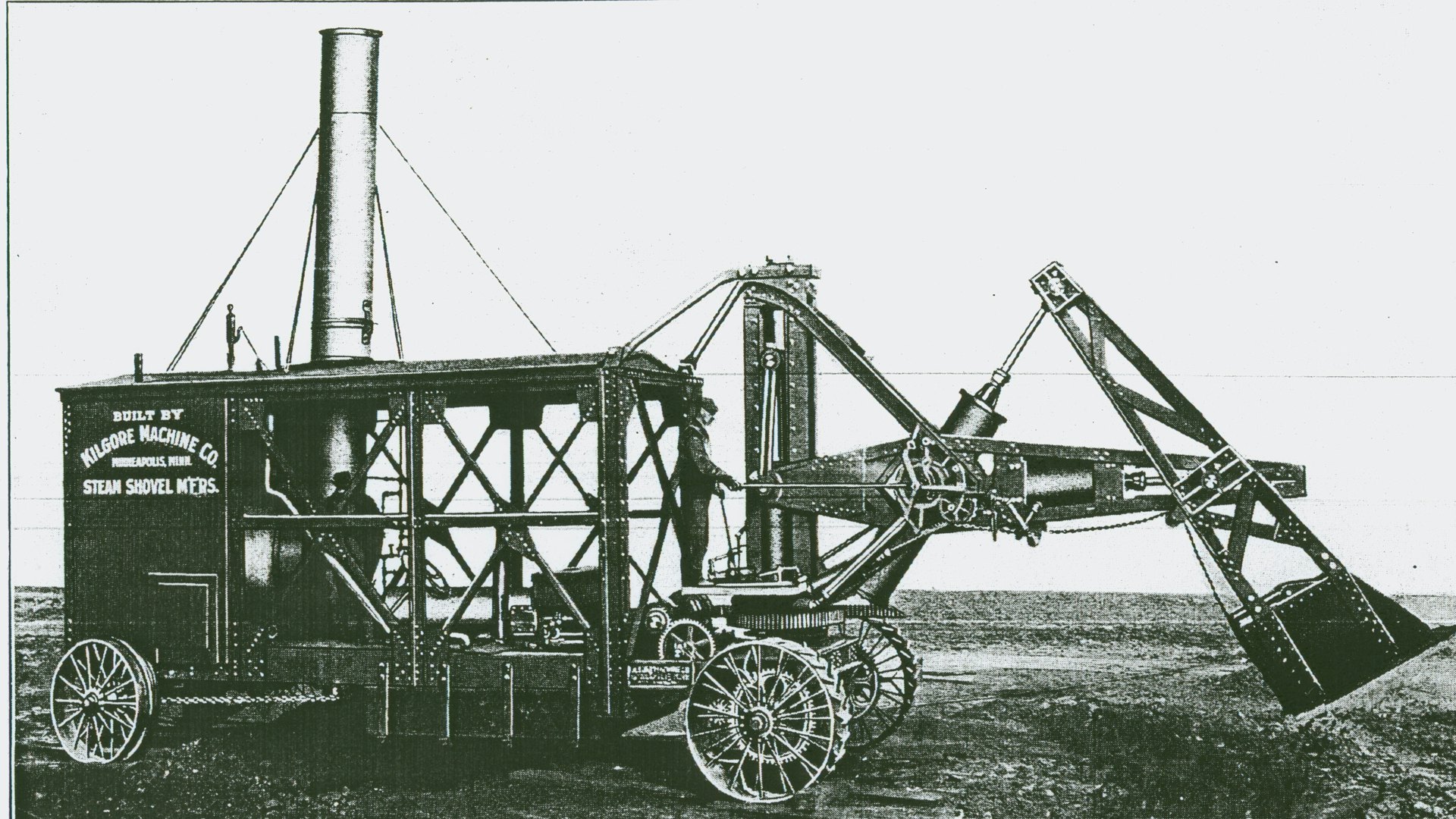 hydraulic excavator prototype