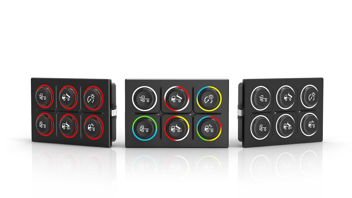 EAO Series 09 CANbus Keypad/Rotary Controller Joystick Module From: EAO ...