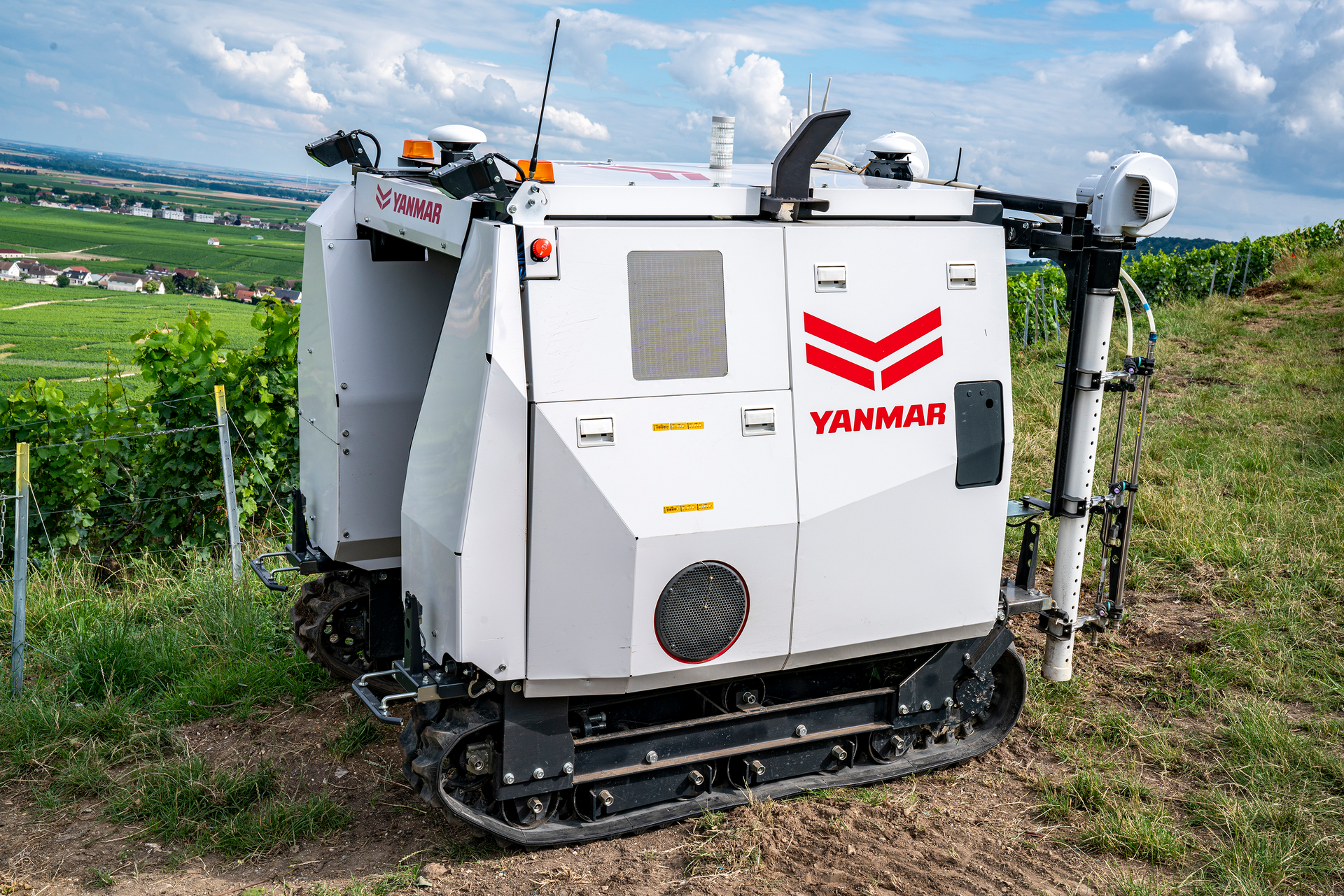 Yanmar Debuts Autonomous Vineyard Robot | OEM Off-Highway