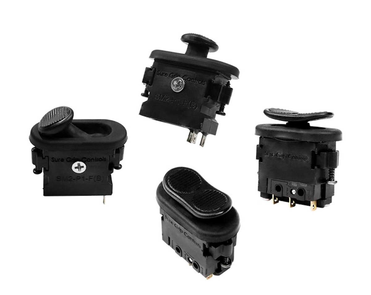 Expanded Thumb Controls Product Line From: Sure Grip Controls Inc ...
