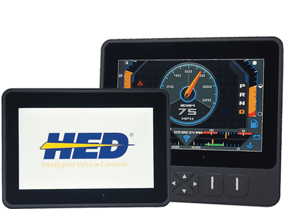 Sunlight Viewable Displays From: HED Inc. | OEM Off-Highway