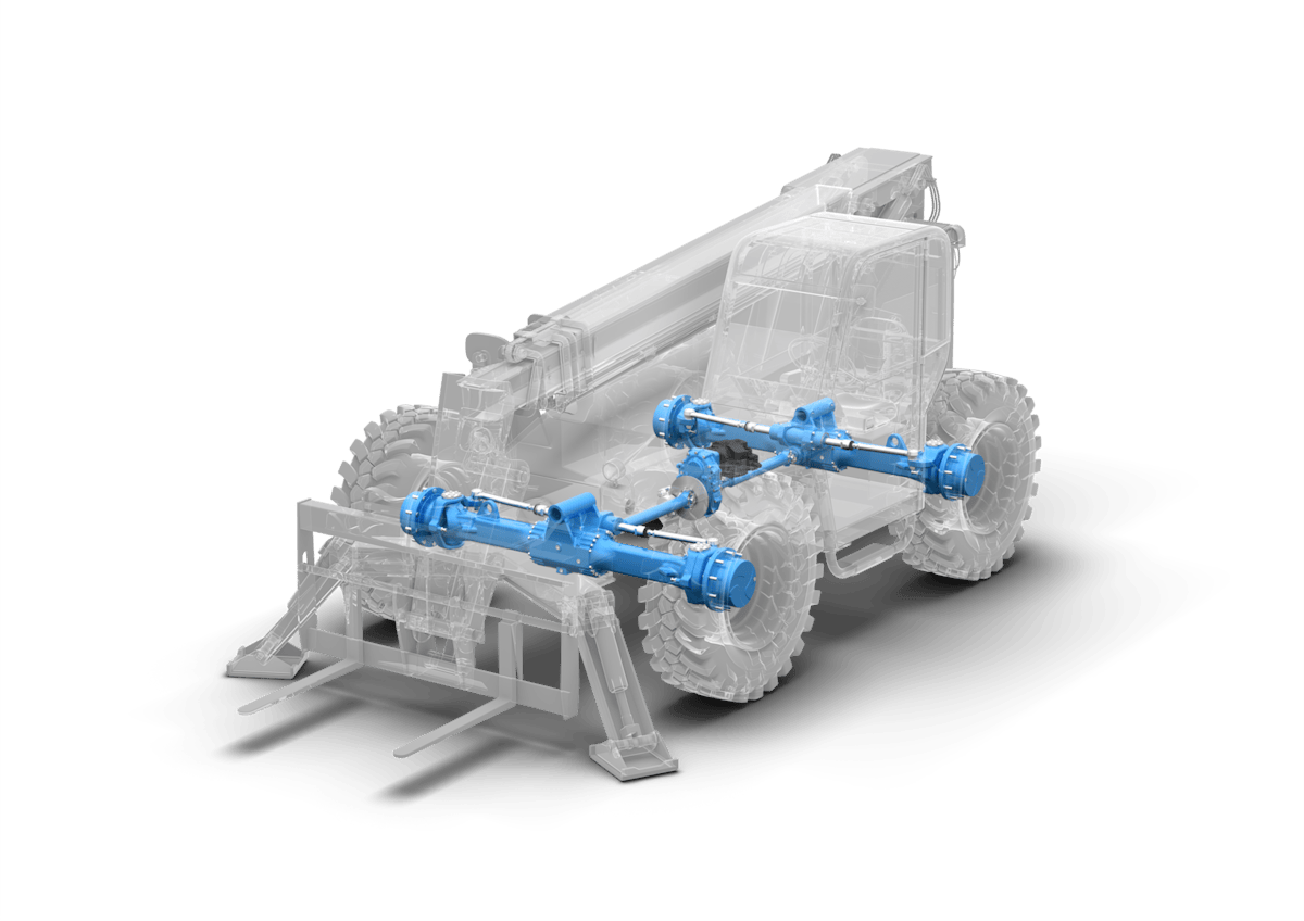 Hydrostatic Driveline for Telehandlers From: Dana Incorporated | OEM ...