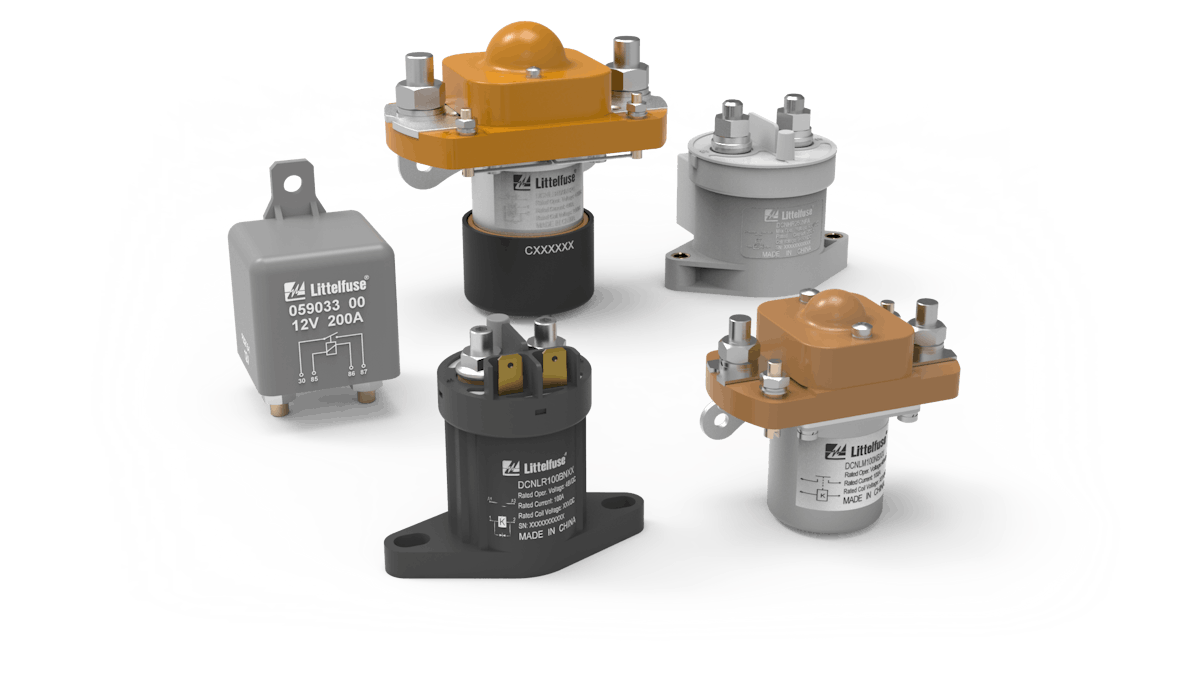 Expanded Line of DC Contactors for eMobility and Industrial ...