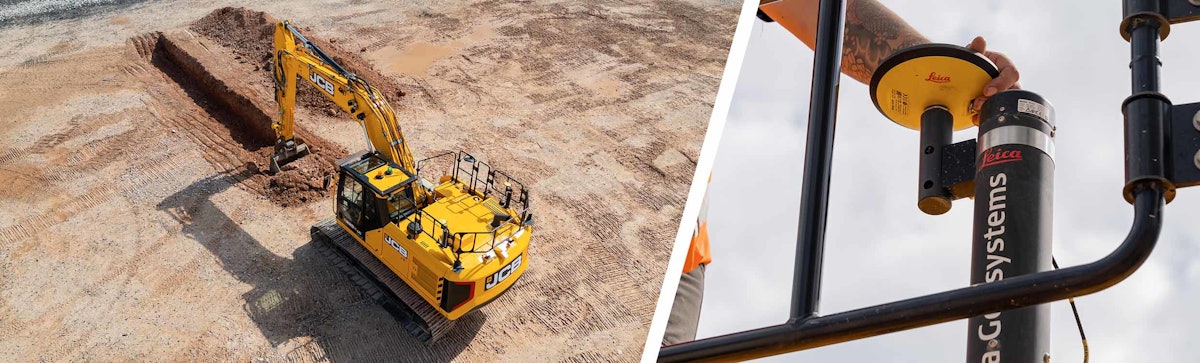 JCB & Leica Geosystems Partner on 2D & 3D Semi-Automated Excavator ...