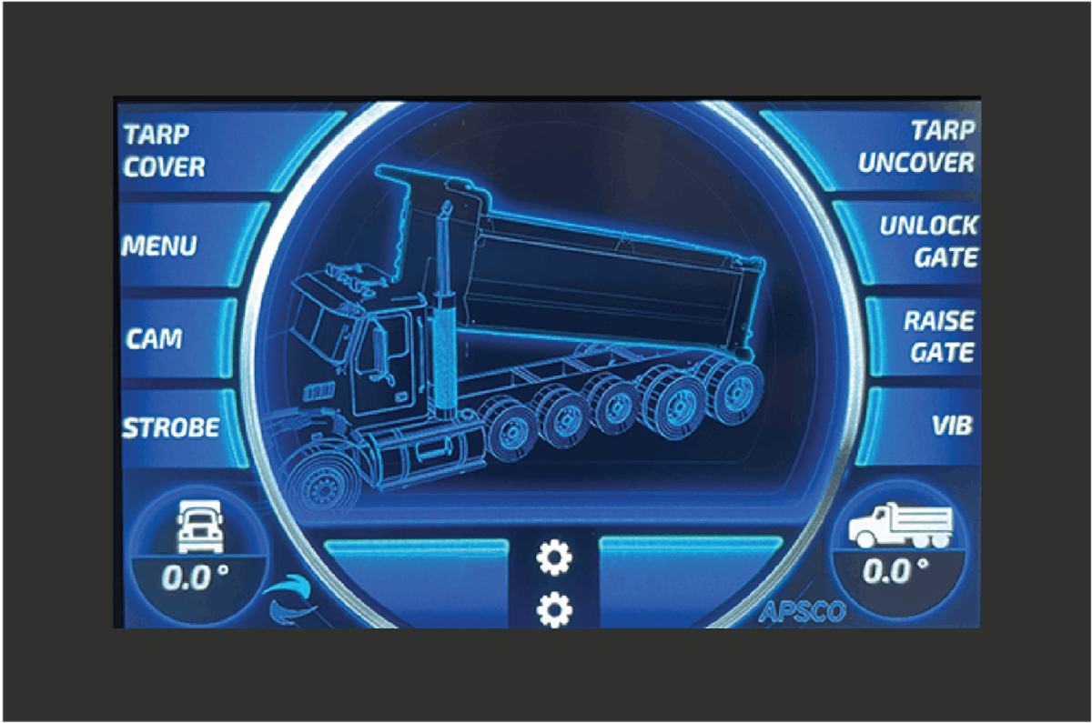 APSCO Releases Interactive Dump Truck Controls, Electric Over Air ...