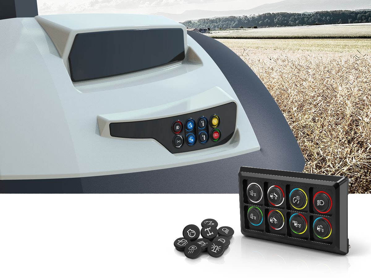 Series 09 Rugged CAN-Based Keypads for Tractors From: EAO Corporation ...