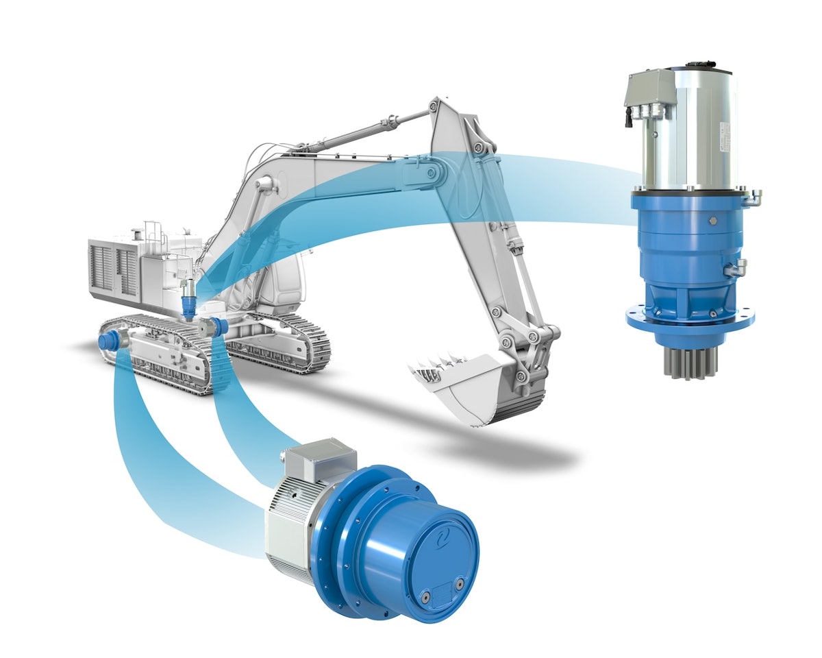 Planetary Drives for Electric Excavators From: Comer Industries S.p.A ...