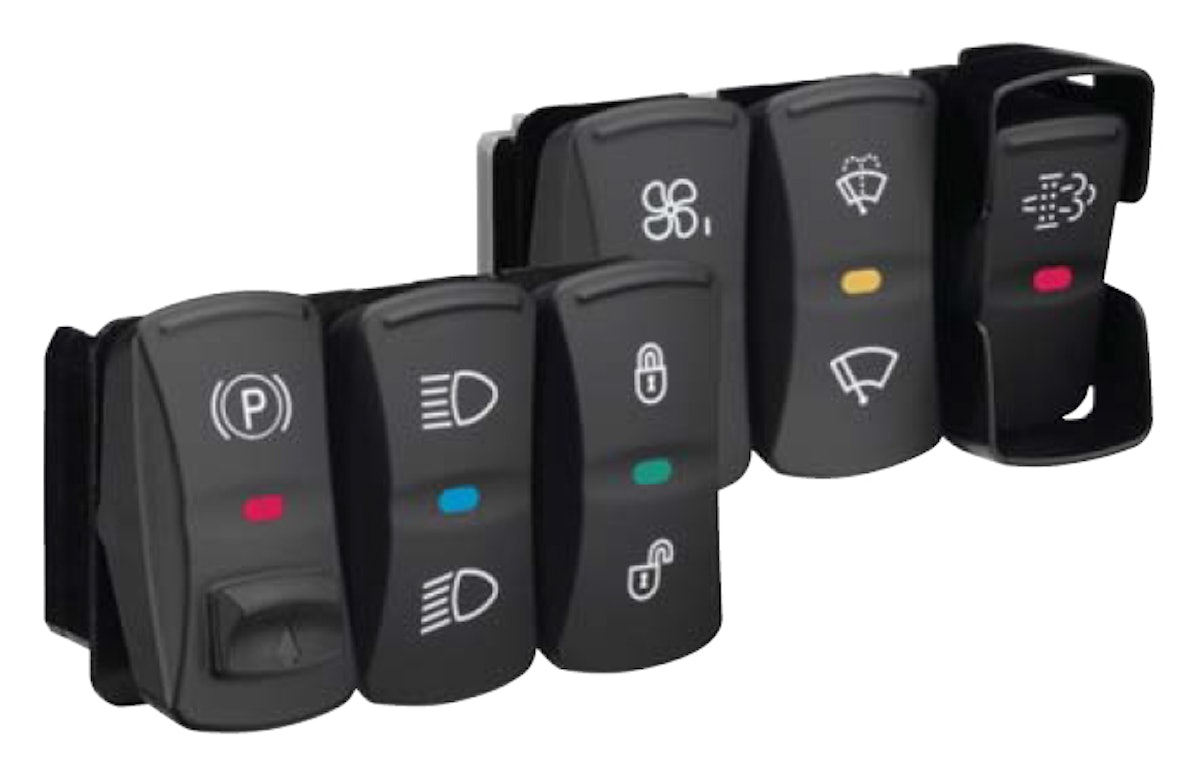 Eaton’s Mobility Group Launches E33 Sealed Multiplexed Rocker Switch ...